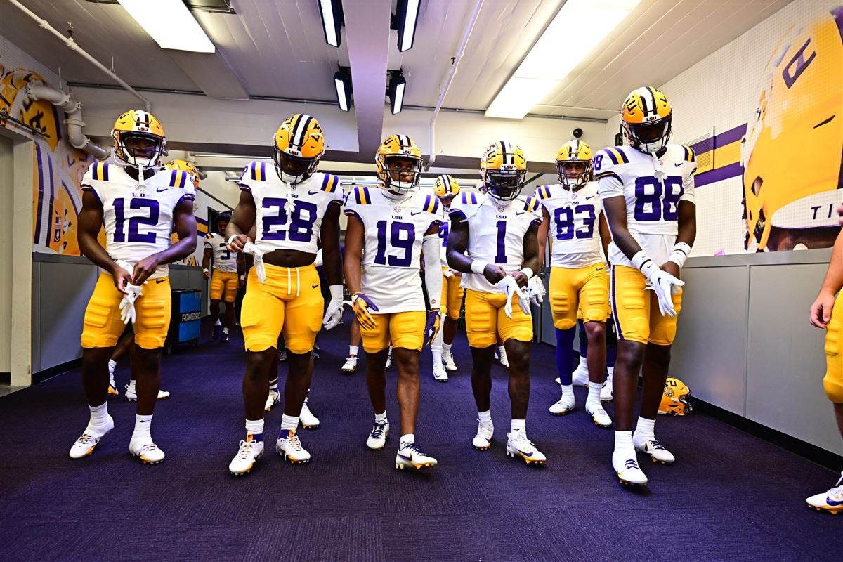 Saturday LSU depth chart for week three against Mississippi State