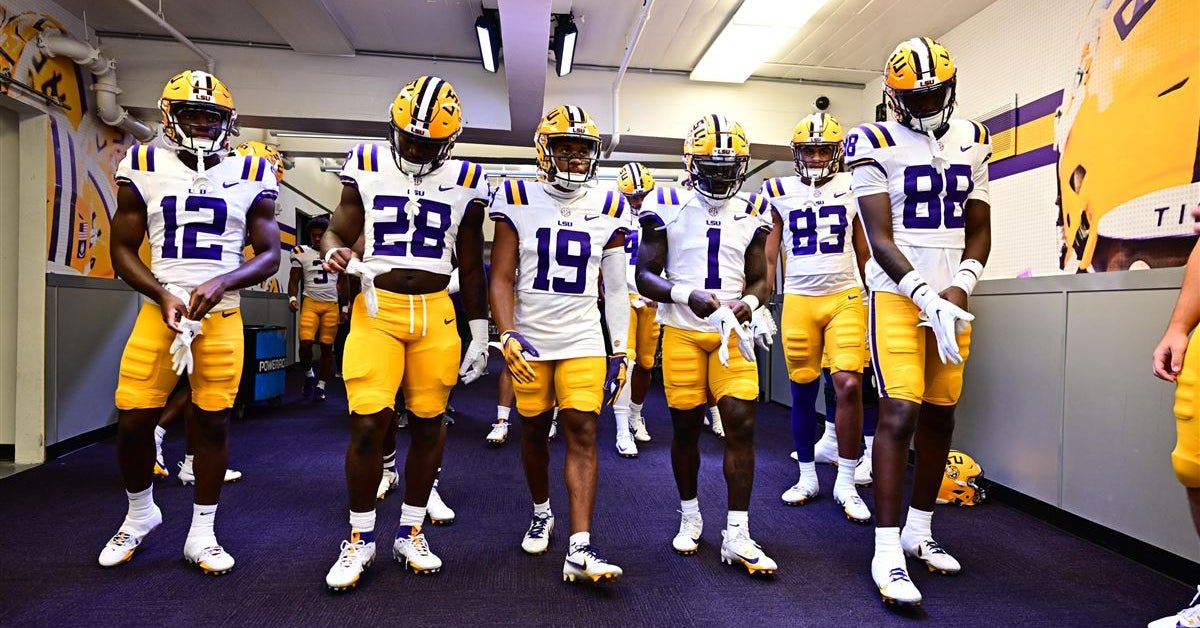 Saturday LSU depth chart for week three against Mississippi State