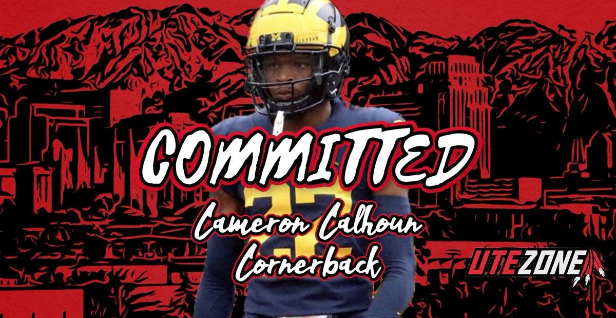 BREAKING: Utah lands Michigan transfer defensive back Cameron Calhoun