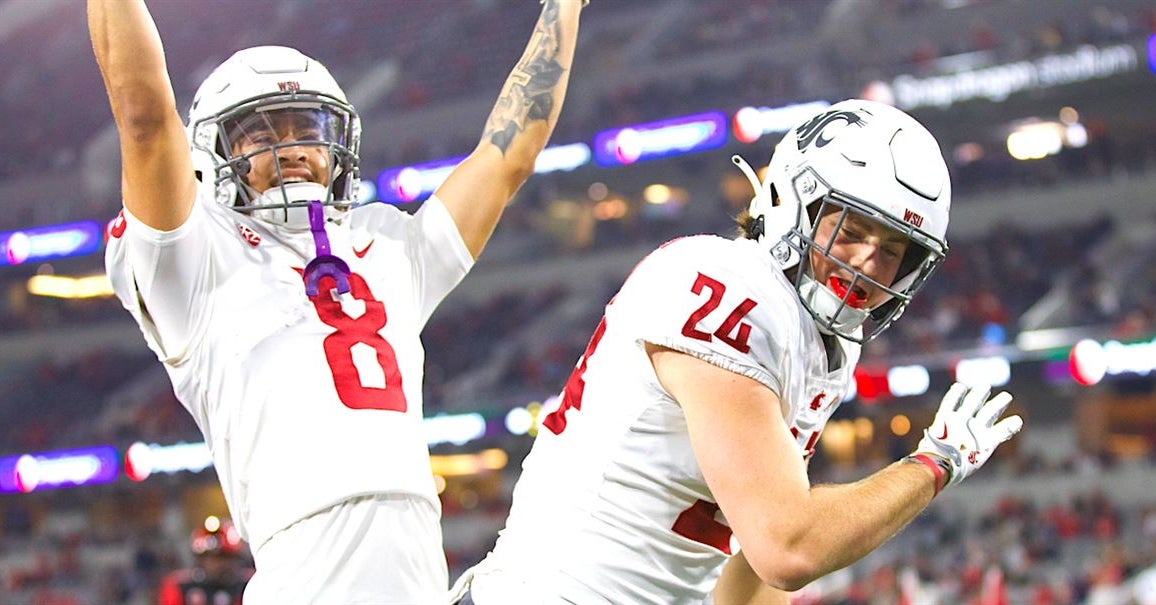 Mathers breaks TE record as Wazzu leads 14-12 over SDSU at half