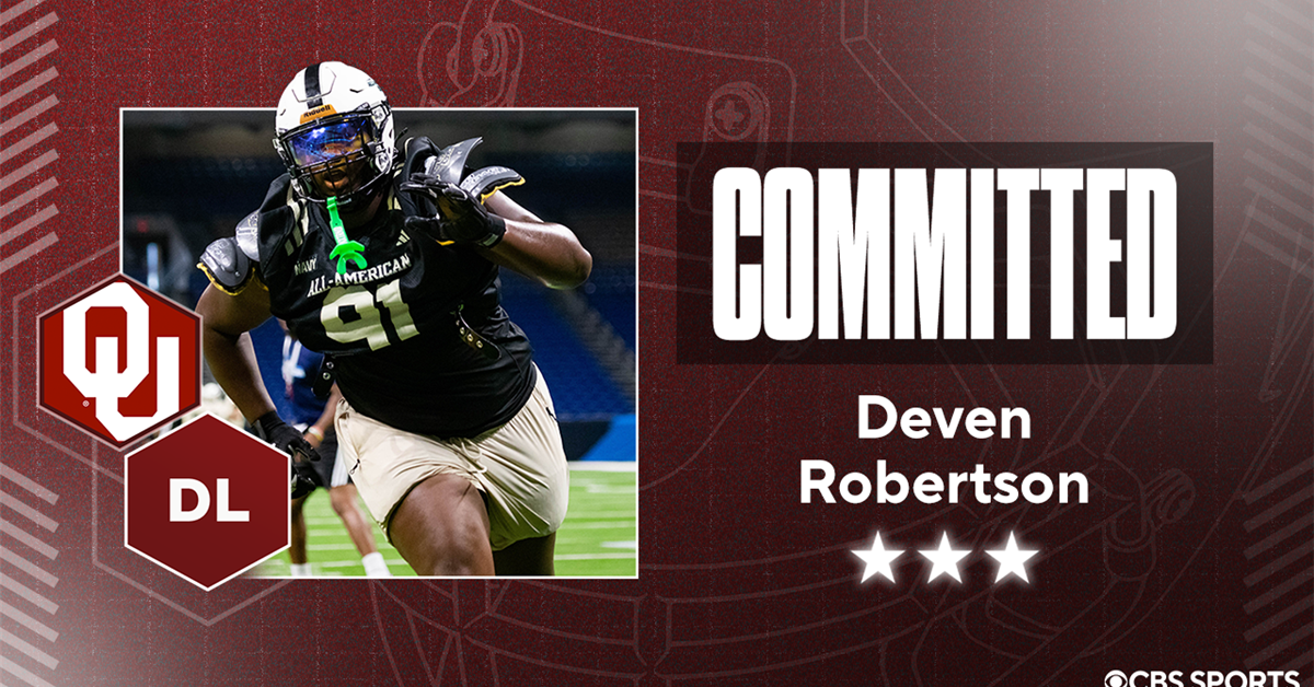 COMMIT: Oklahoma lands 2027 defensive tackle Deven Robertson