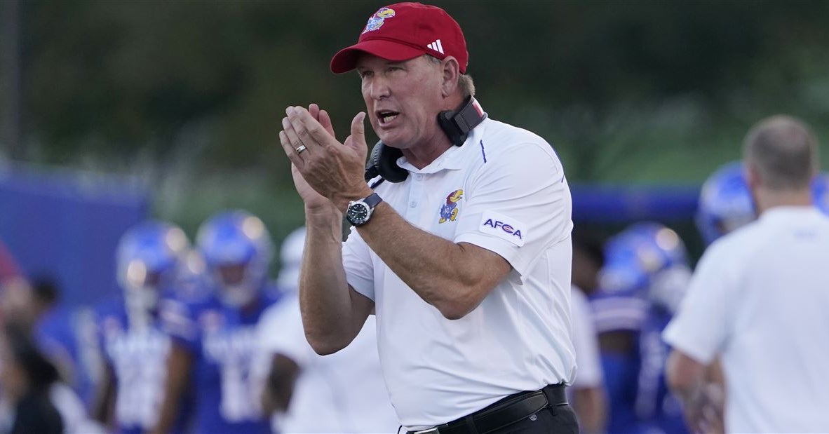 Inside Lance Leipold, KU's mentality heading into the 122nd Sunflower ...