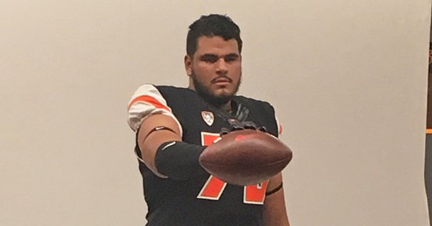 USC commit Jason Rodriguez checks out Oregon State