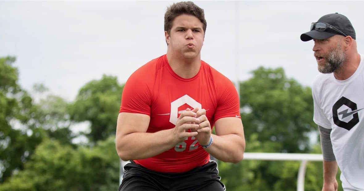 Incoming freshman Graham Barton getting creative with workouts