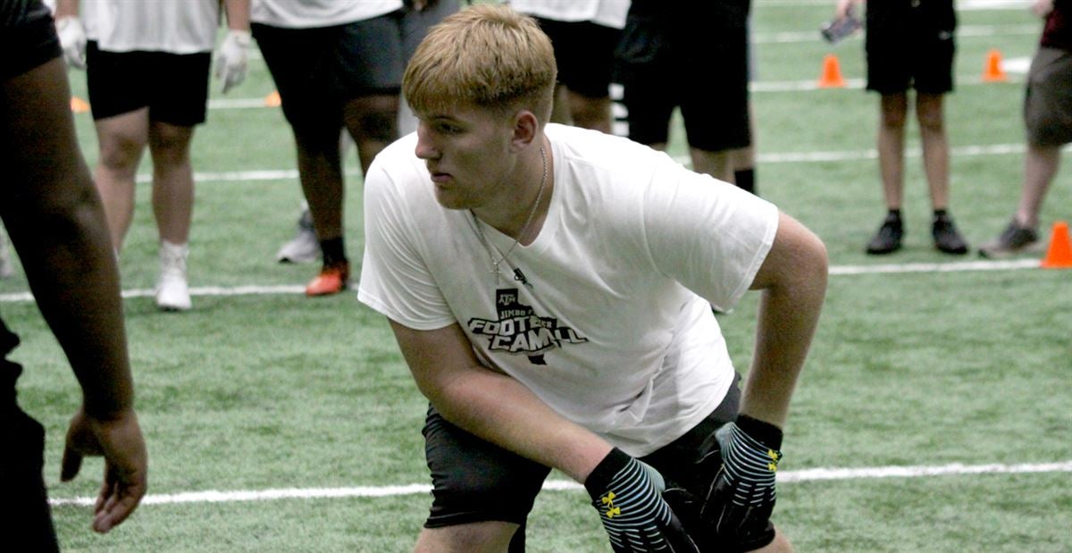 Class of 2023 OT Colton Thomasson commits to Texas A&M over OU, Texas ...