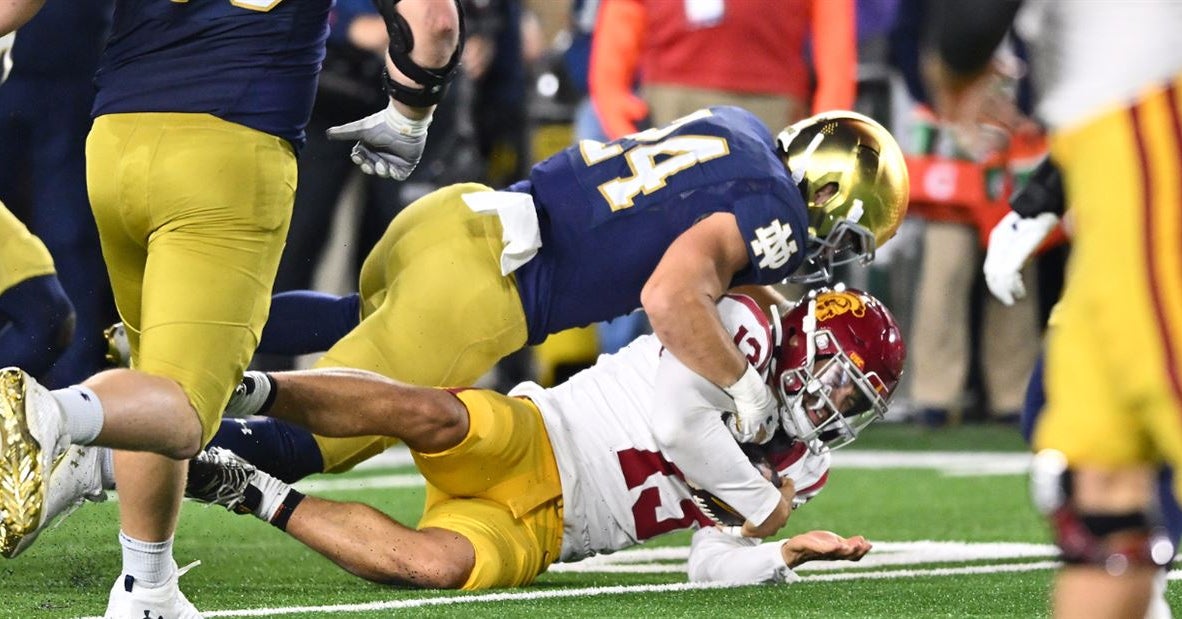 Every Snap Counts Notre Dame Vs Usc