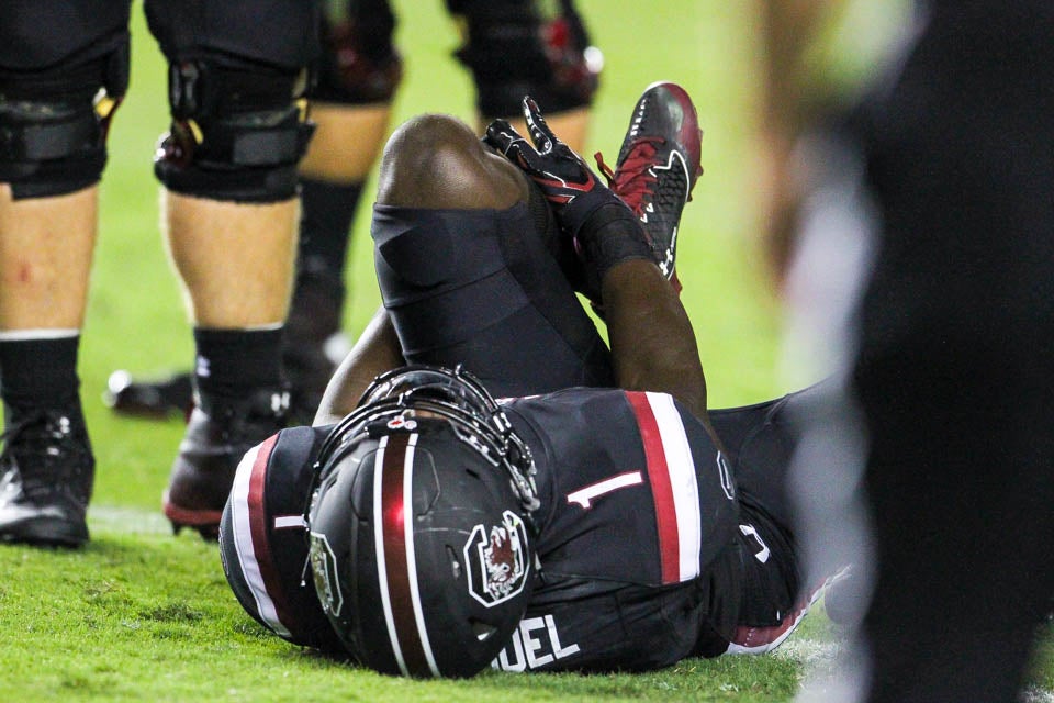 Sunday night injury report: Samuel undergoes surgery