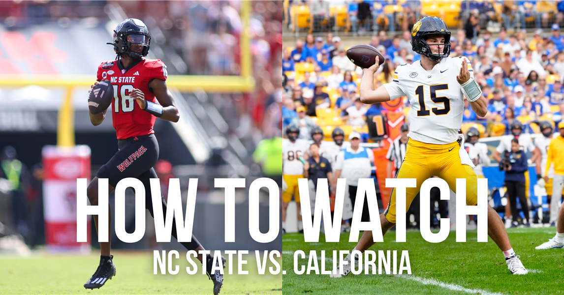 How to Watch: NC State vs. Cal football 2024