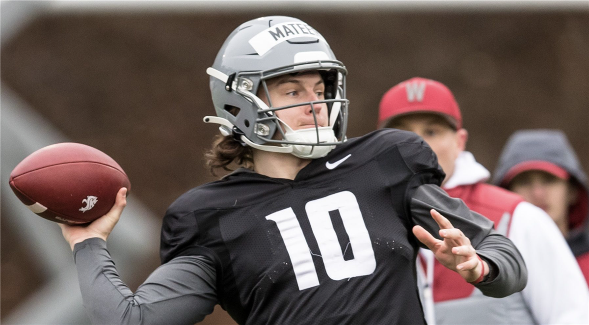 WSU spring ball: Mateer-to-Meredith connection shines on Day 1 ...