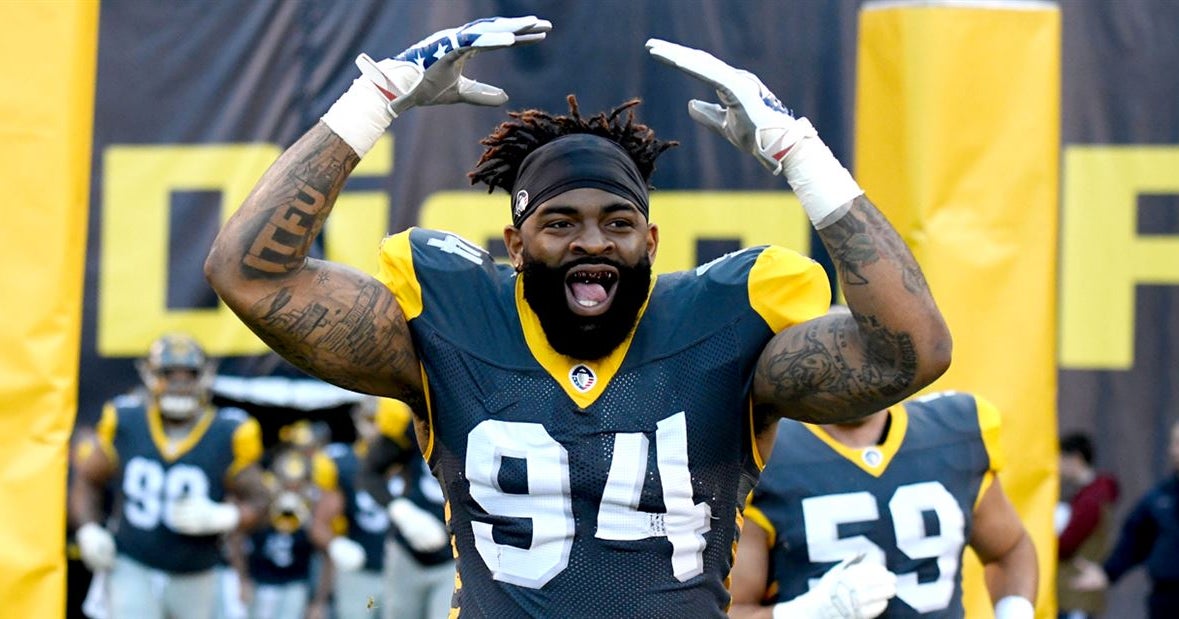 Will Damontre Moore move up from the AAF after his first season?