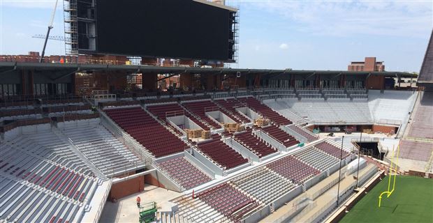 OU gives tour of completed facilities