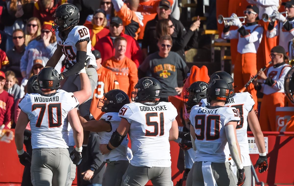 Oklahoma State football updates depth chart against Kansas