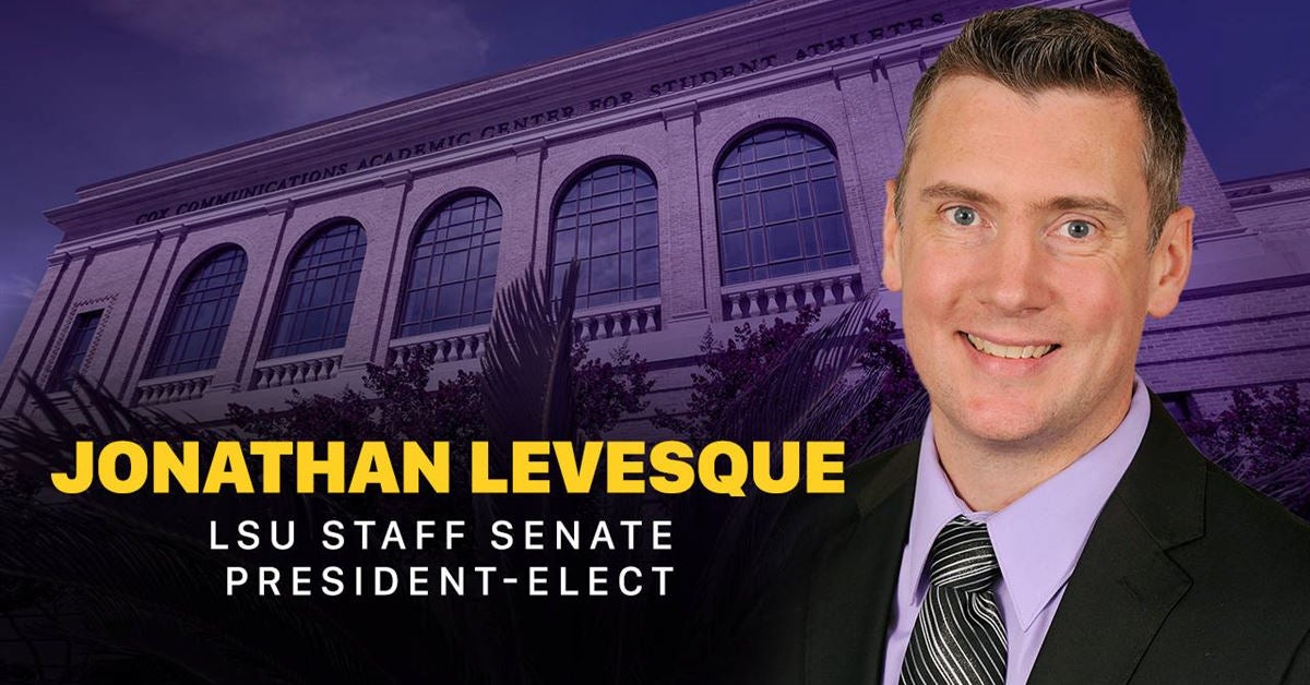 LSU has a new Staff Senate President-Elect