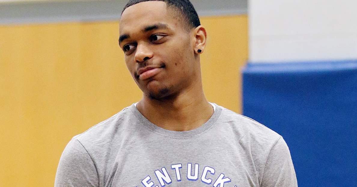 PJ Washington out of his cast
