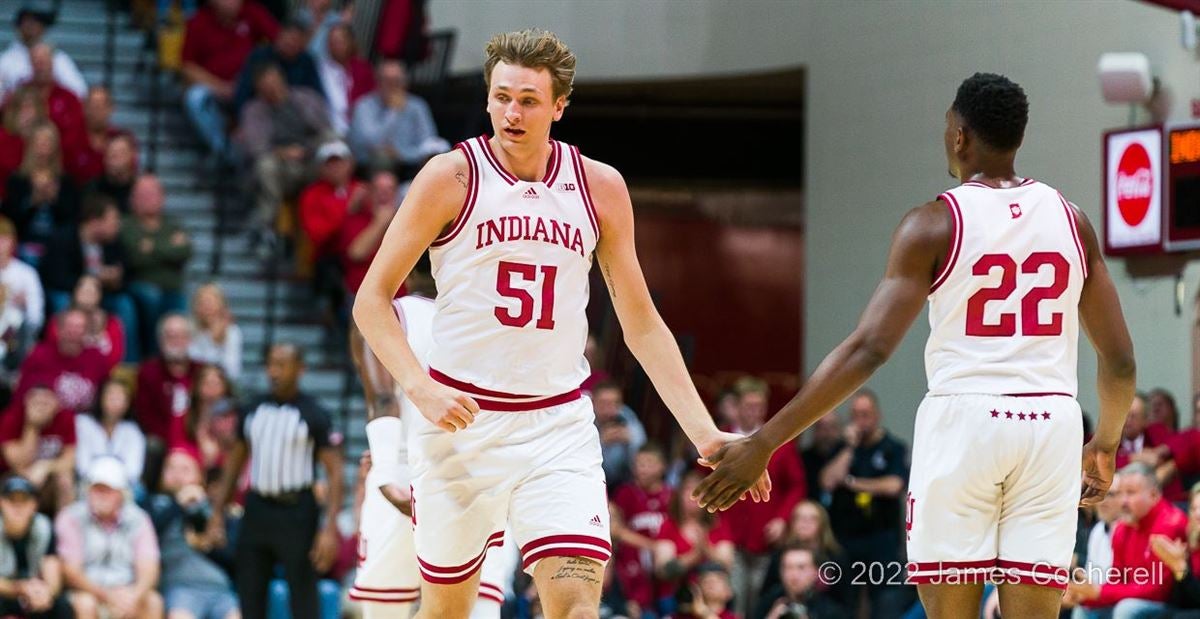 Former Indiana basketball center Logan Duncomb announces he's 'stepping ...