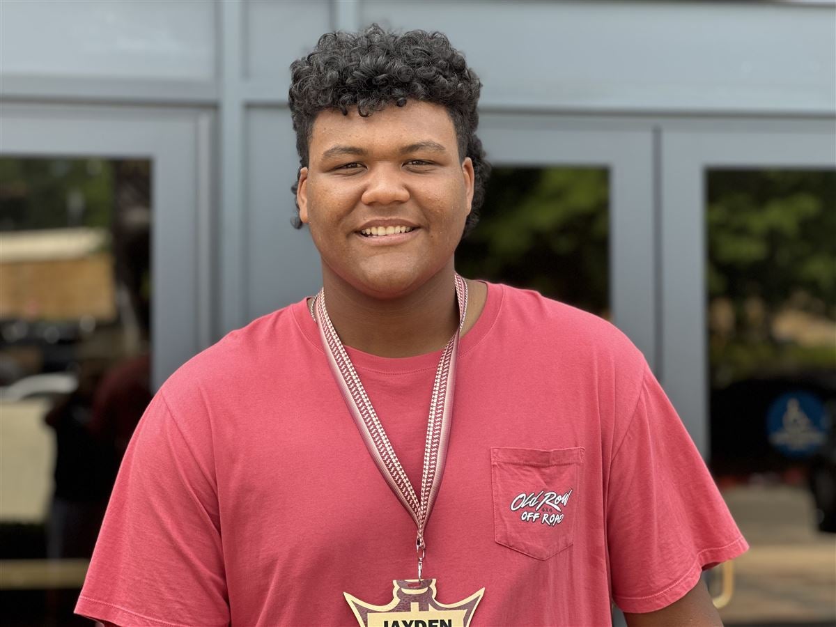 Offered OL Jayden Todd checks out Virginia Tech before camp season ...