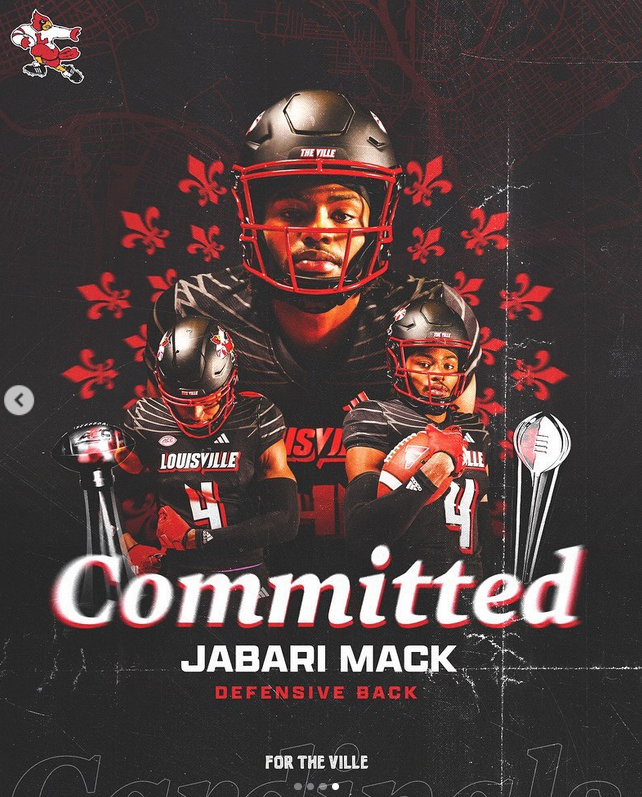 Louisville lands commitment of Jax State DB Jabari Mack