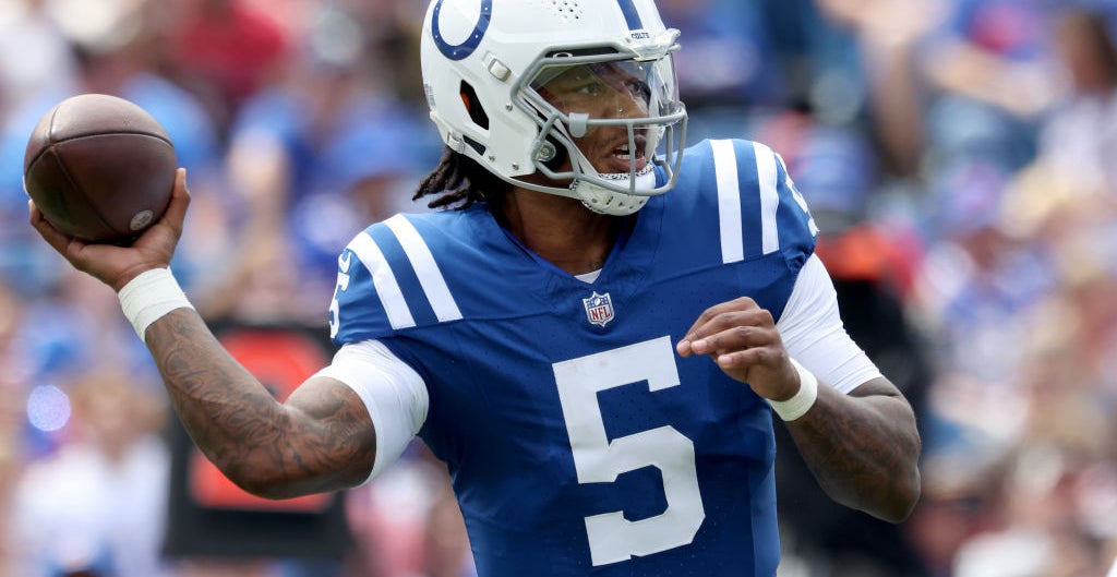 Anthony Richardson says he was 'tired' when he subbed himself out of ...