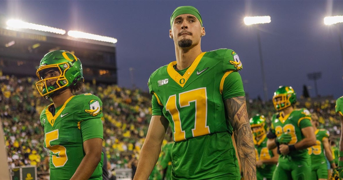 Oregon WR Kyler Kasper will leave the Ducks to pursue a transfer