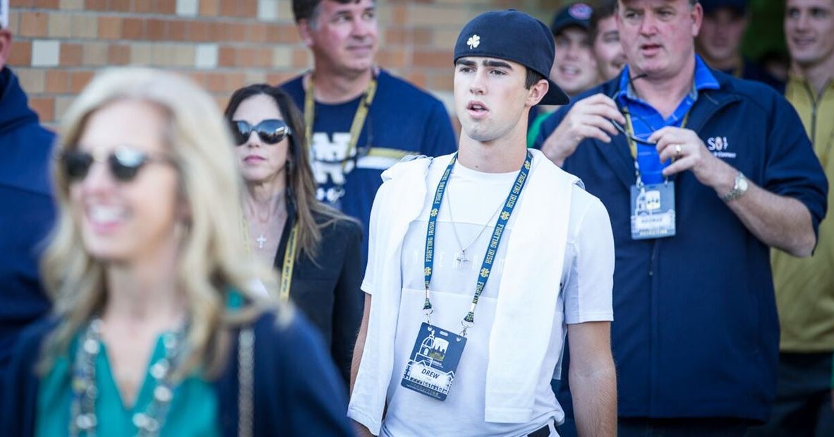 Notre Dame 4-star QB commit Drew Pyne targeting nation’s elite