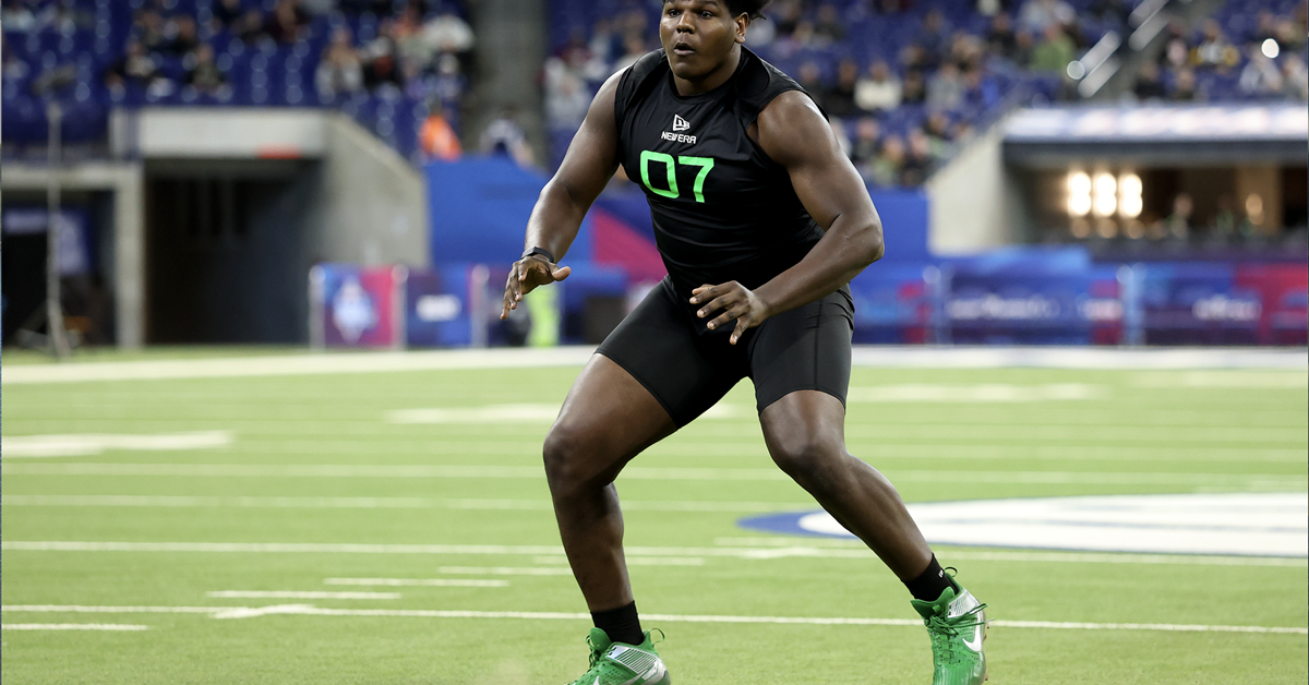 How Oregon OT Josh Conerly Jr. performed at the 2025 NFL Scouting Combine