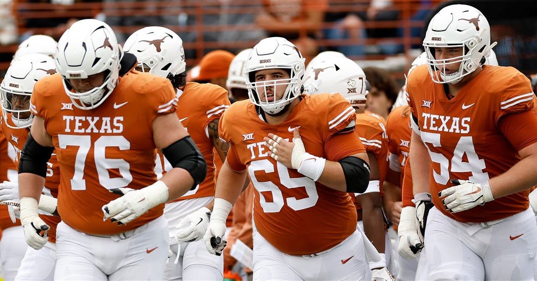 Texas' offensive line has become a strength under Sarkisian and Flood ...