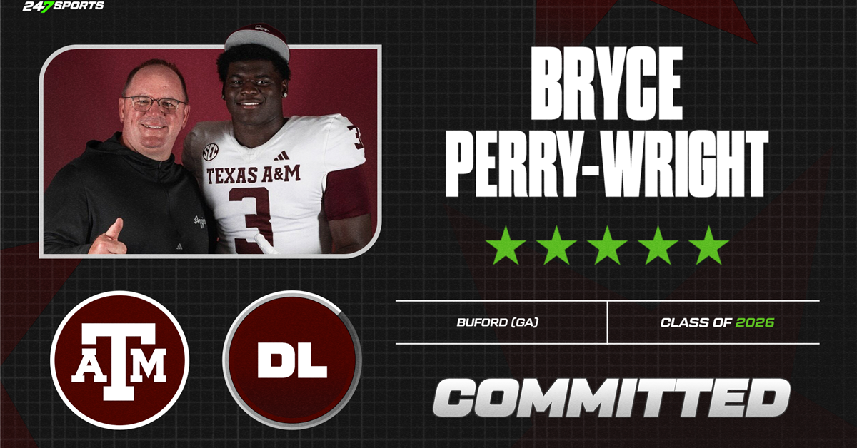 Five-star DL Bryce Perry-Wright commits to Texas A&M
