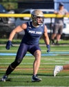 Tyler Houser, Pope John XXIII, Linebacker