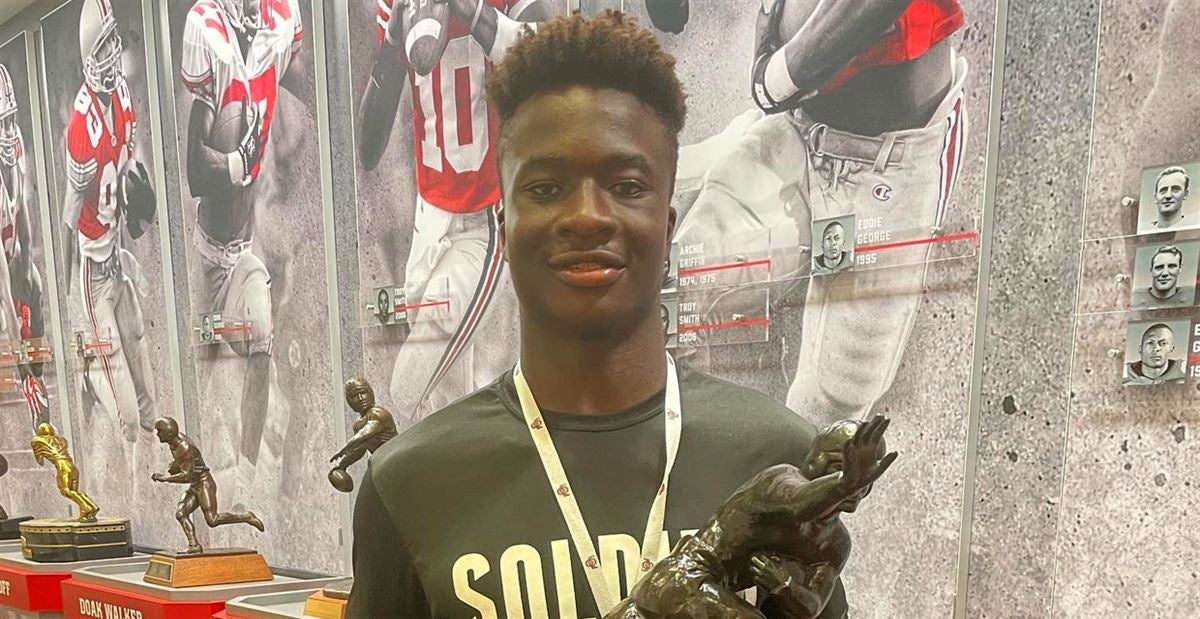 Gideon Davidson, No. 1 running back in '25, unveils top 10