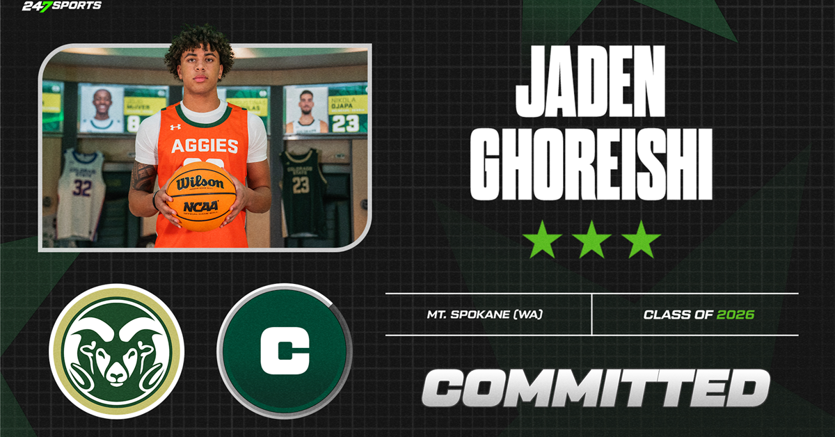 Three-star Washington big man Jaden Ghoreishi commits to Colorado State