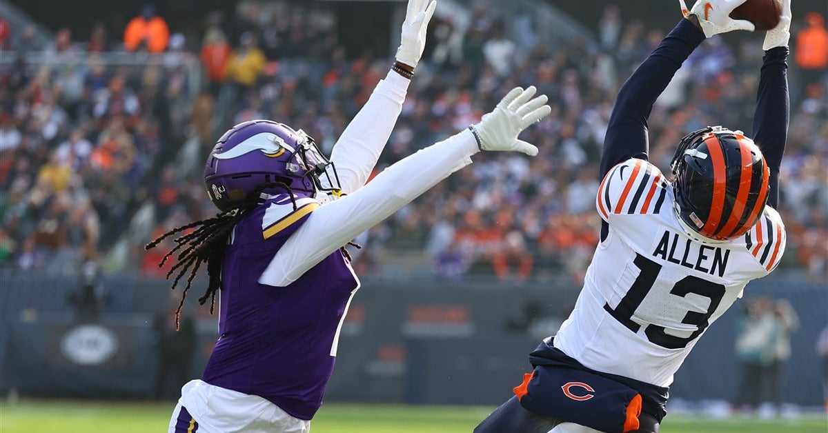 Keenan Allen, Caleb Williams connection is in full effect as the Bears ...