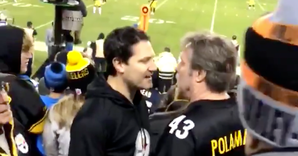 Fight erupts between Steelers fans