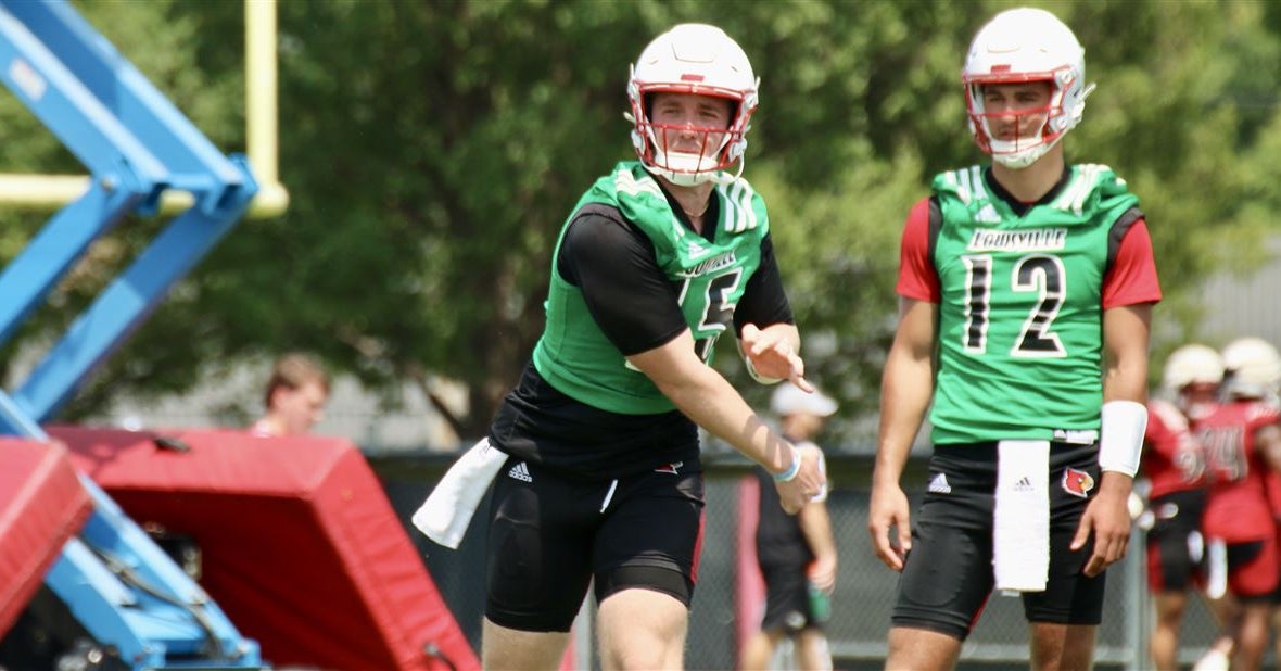 QB Harrison Bailey battling for backup spot at Louisville