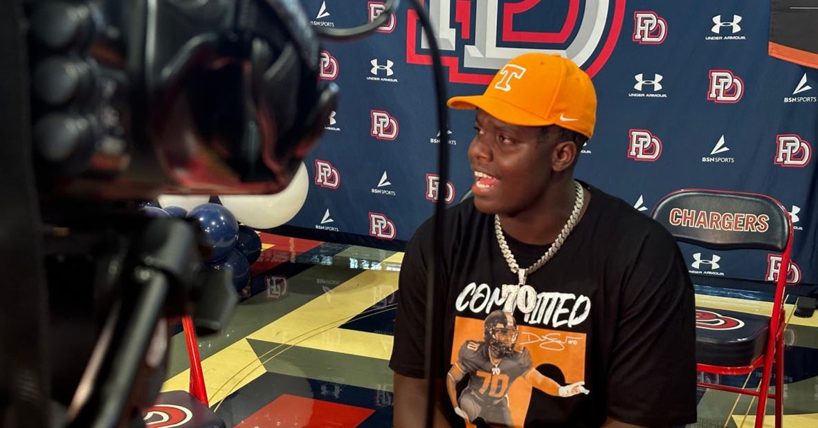 David Sanders' touching commitment to Tennessee a strong reminder that ...