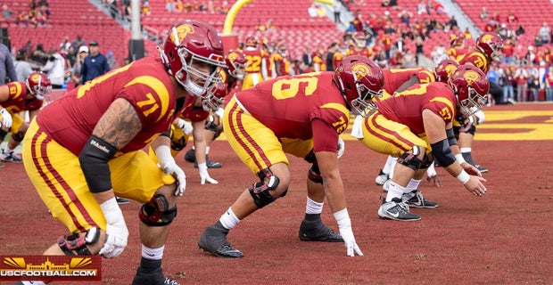 USC's offensive line faces uncertainty of its own