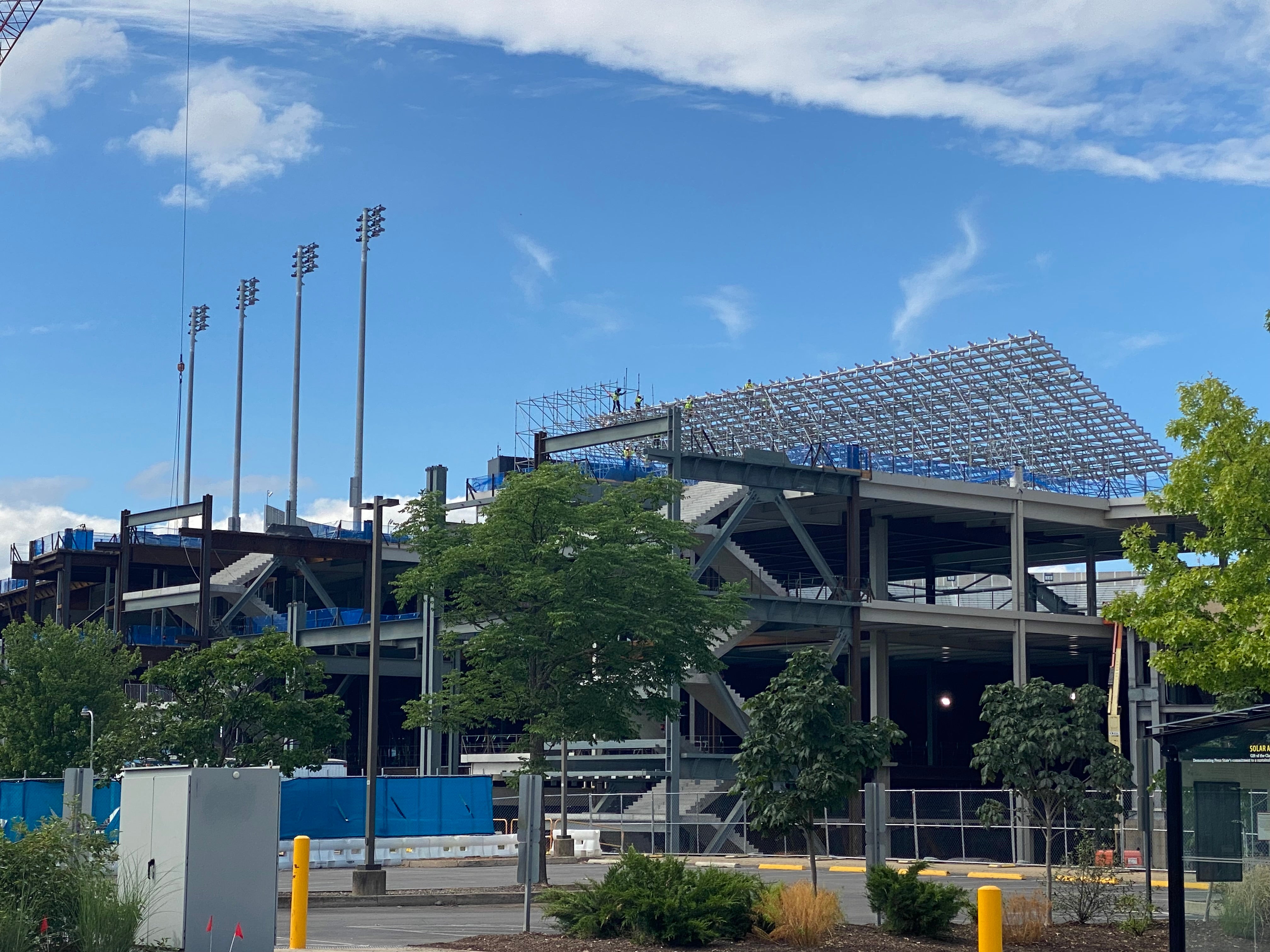 Temporary Bleachers