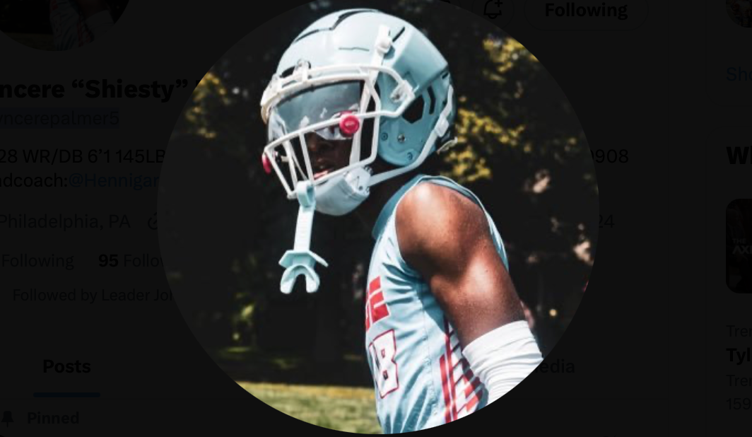 A quick chat with 2028 athlete, Syncere Palmer