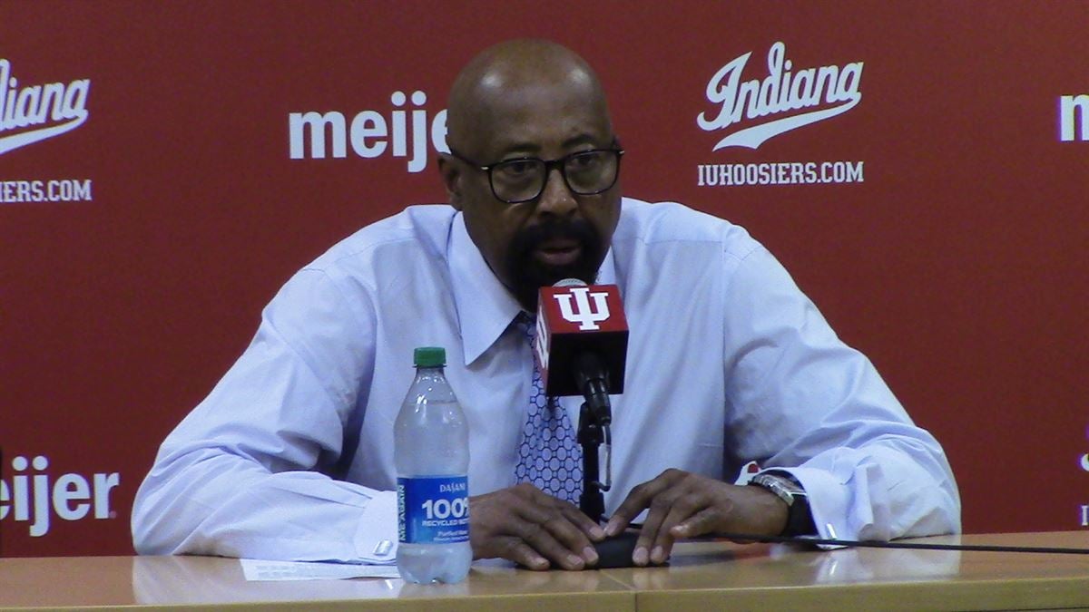 Coach TV: Indiana basketball coach Mike Woodson after IU’s 74-70 win ...
