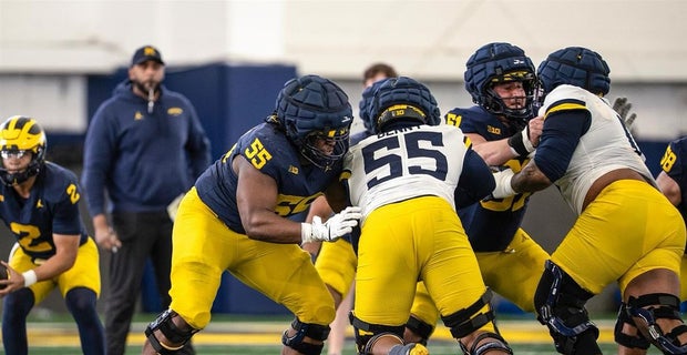 After improving 'in the shadows,' Michigan OL Nathan Efobi ready for ...