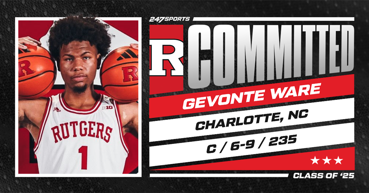 Three-star big man Gevonte Ware commits to Rutgers
