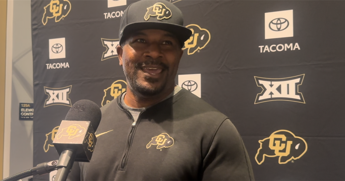 WATCH: Colorado LB coach Andre’ Hart on preparing for Texas Tech’s offense
