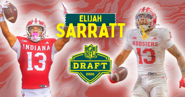 2026 NFL Draft: Indiana WR Elijah Sarratt selected in Round 4, No. 115 ...