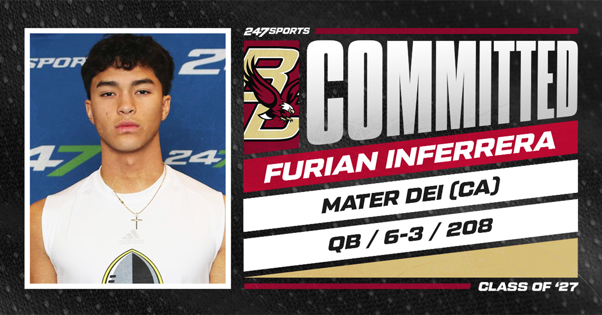 '27 QB Furian Inferrera commits to Boston College
