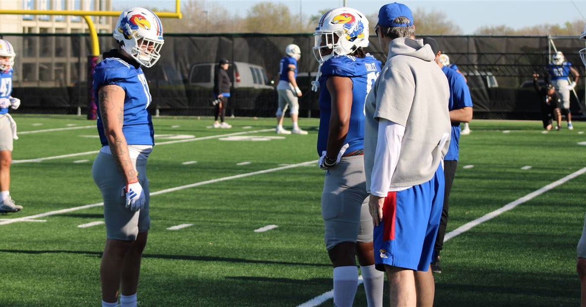 Thoughts on the tight end room from KU spring practice