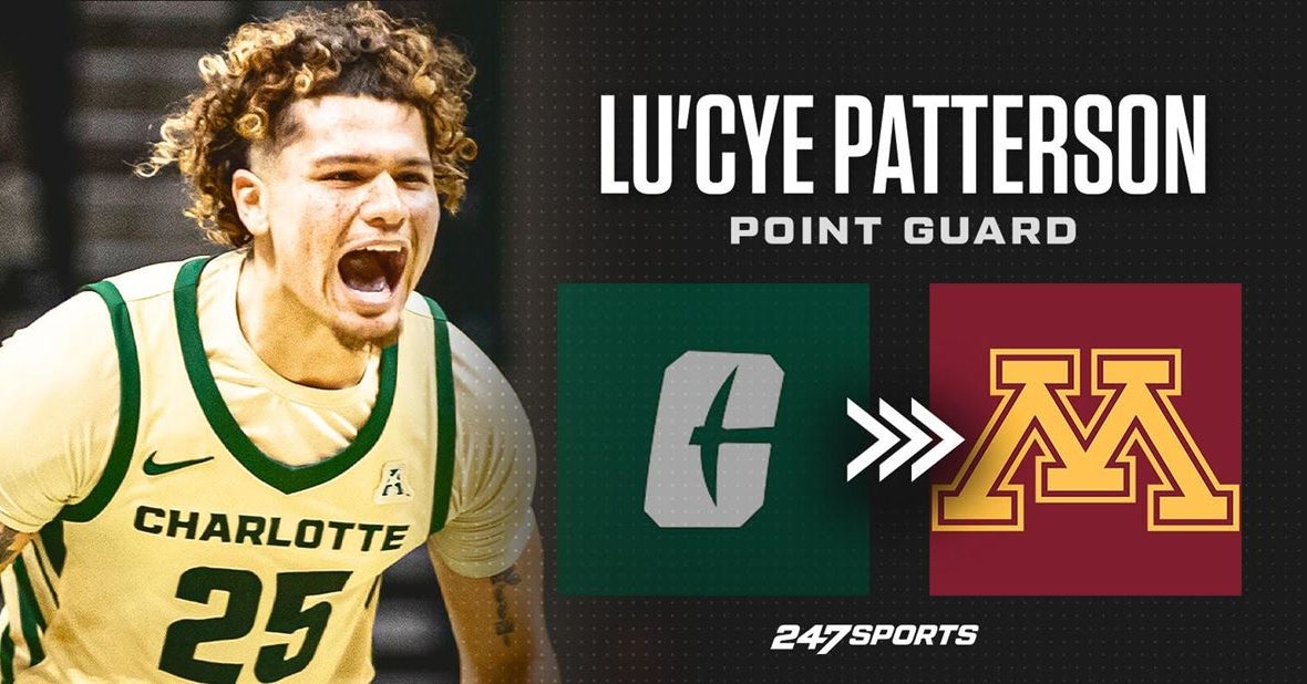 Minnesota Basketball: Charlotte Transfer Lu'Cye Patterson Signs with ...