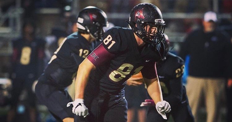 Watch: Alabama TE commit Robbie Ouzts senior highlights