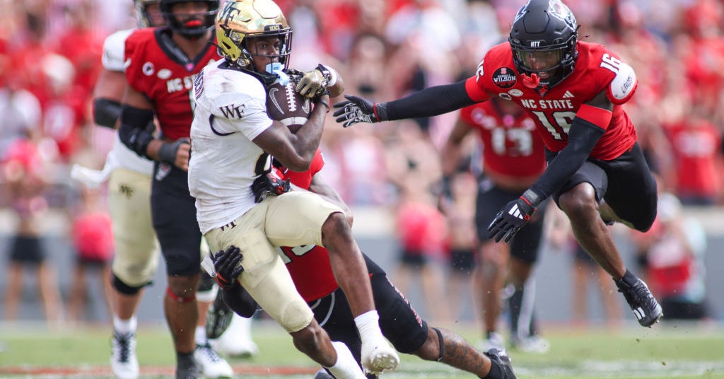 The Deuce is loose in Oxford! Wake Forest portal WR Deuce Alexander ...
