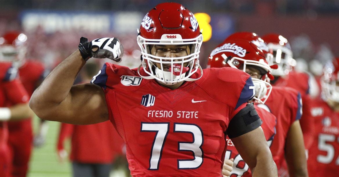 Fresno State OL Elijah Carson has next-level attributes