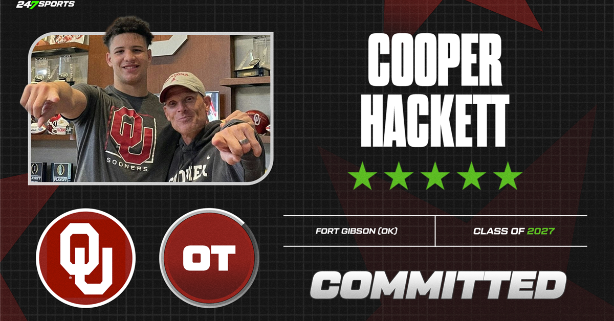 COMMIT: Oklahoma lands five-star offensive tackle Cooper Hackett