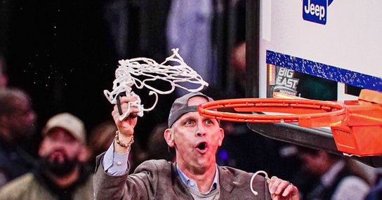 "From the other Side', Danny Hurly from UCONN after their 73-57 win over MU